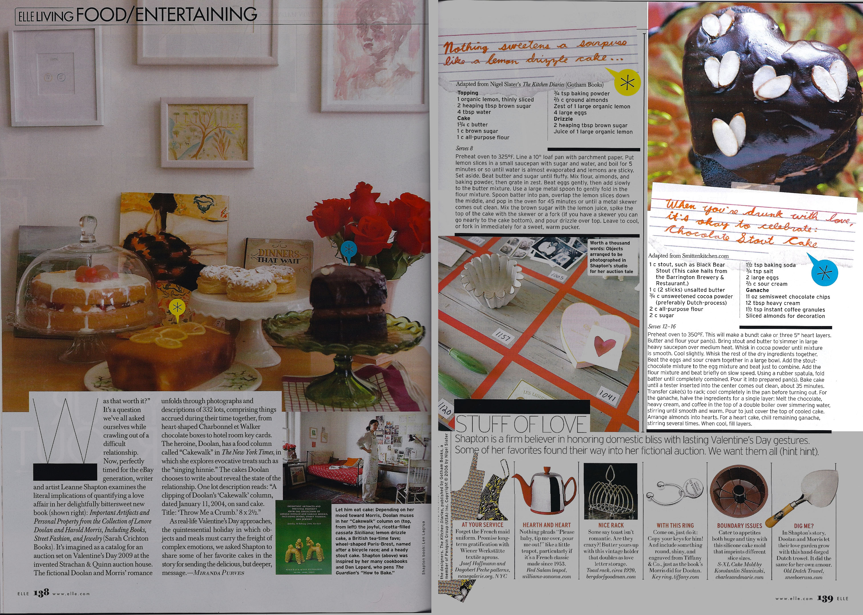 Smitten Kitchen in Elle Magazine, February 2009 – smitten kitchen